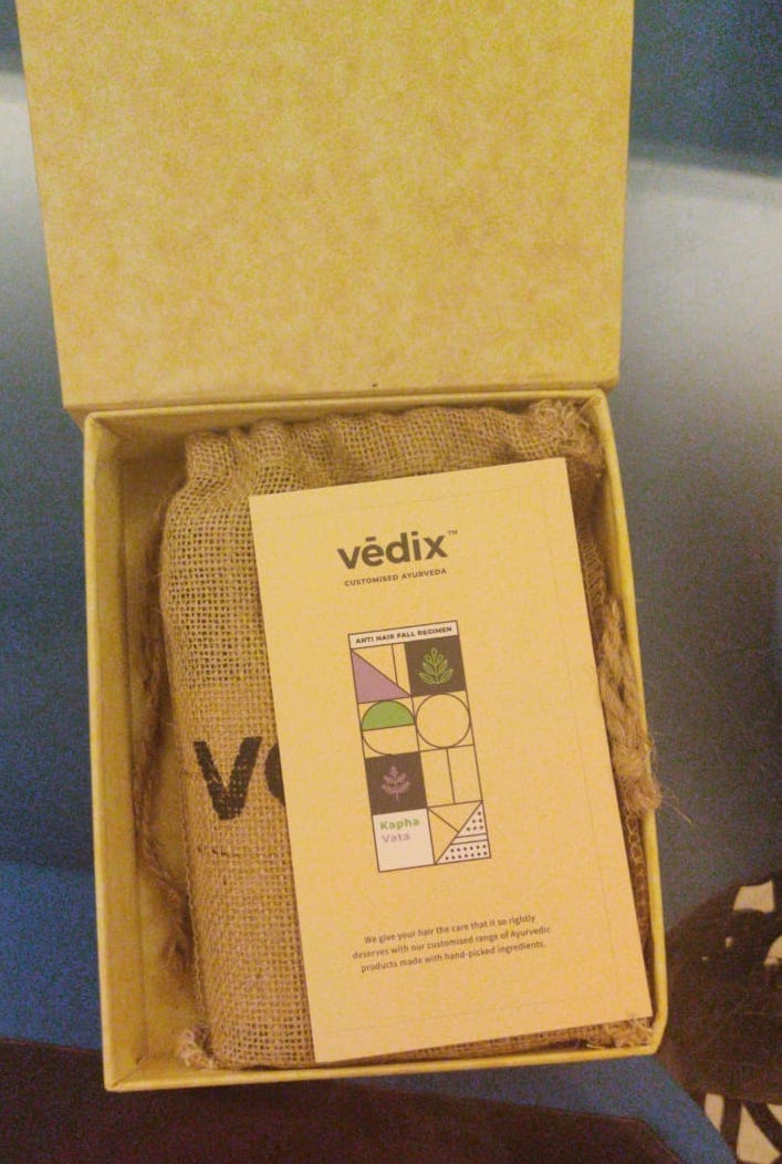 Vedix Ayurvedic Customised Hair Care Regimen Review | Let's Expresso